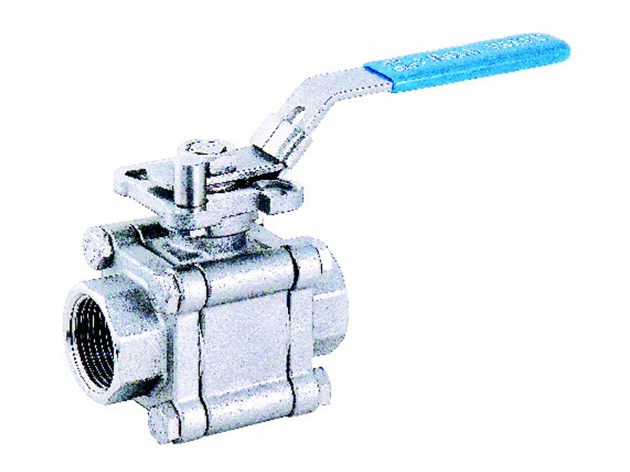 BT-V3WMH (3-pc Ball valve direct mounting pad 3000-2000psi) BV-01-03-09